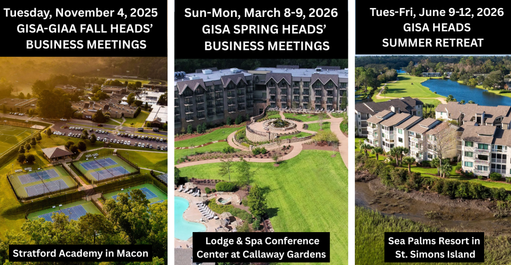 Meetings/Conferences | Georgia Independent School Association (GISA)